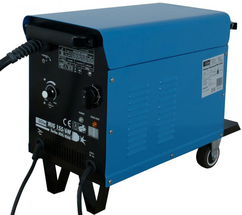 Svářečka MIG 155/6W : GÜDE - Kompresory, svářečky, čerpadla, cirkulárky ...